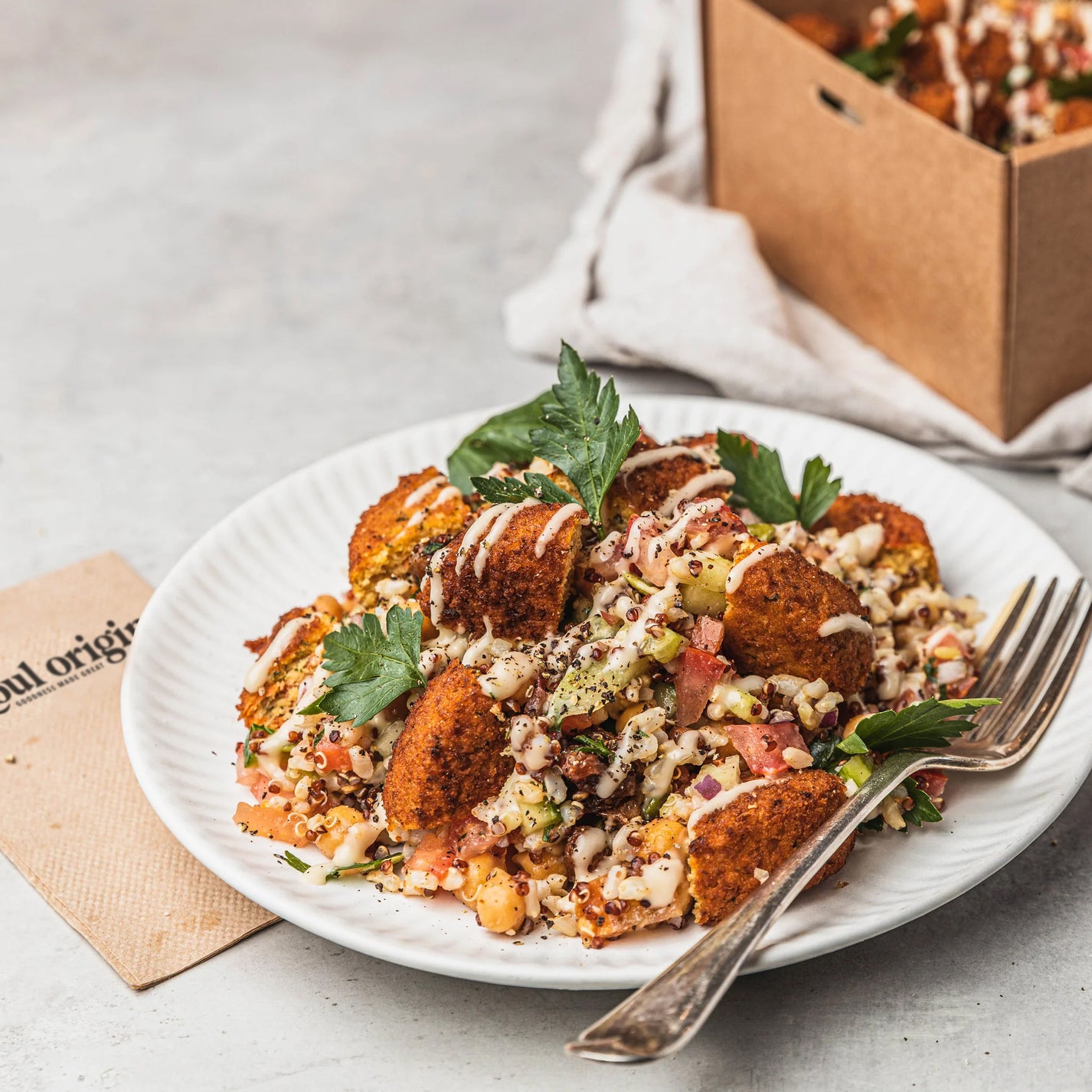 Salad Platter: Falafel – SO Catering AU