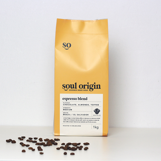 Soul Origin Coffee: House Blend 1KG – SO Catering AU
