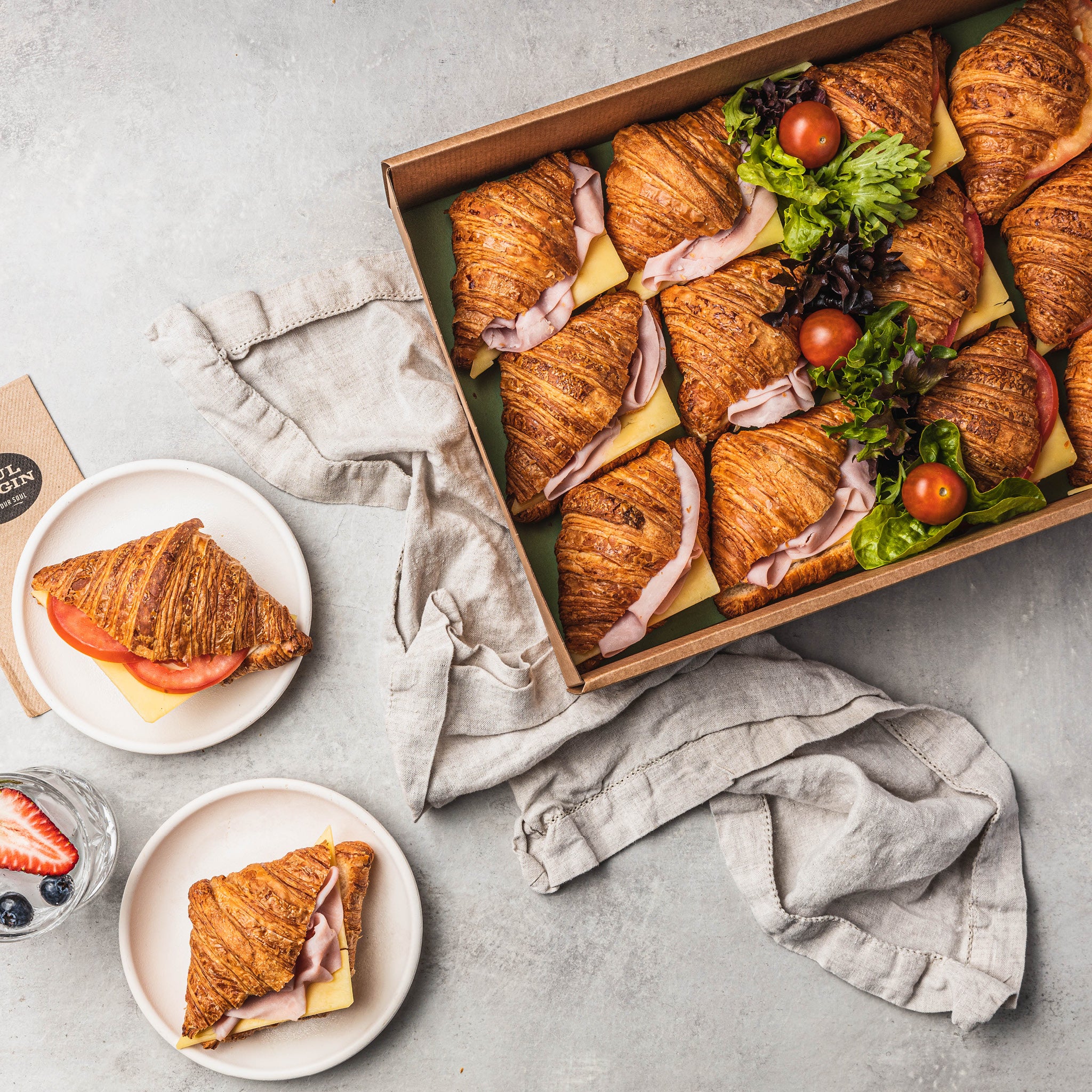 Mini Savoury Breakfast Croissants – SO Catering