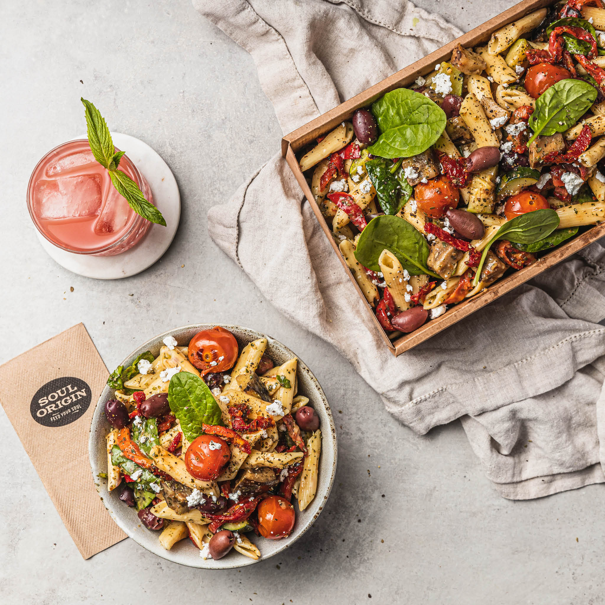 Salad Platter: Tuscan Veg Pasta – SO Catering